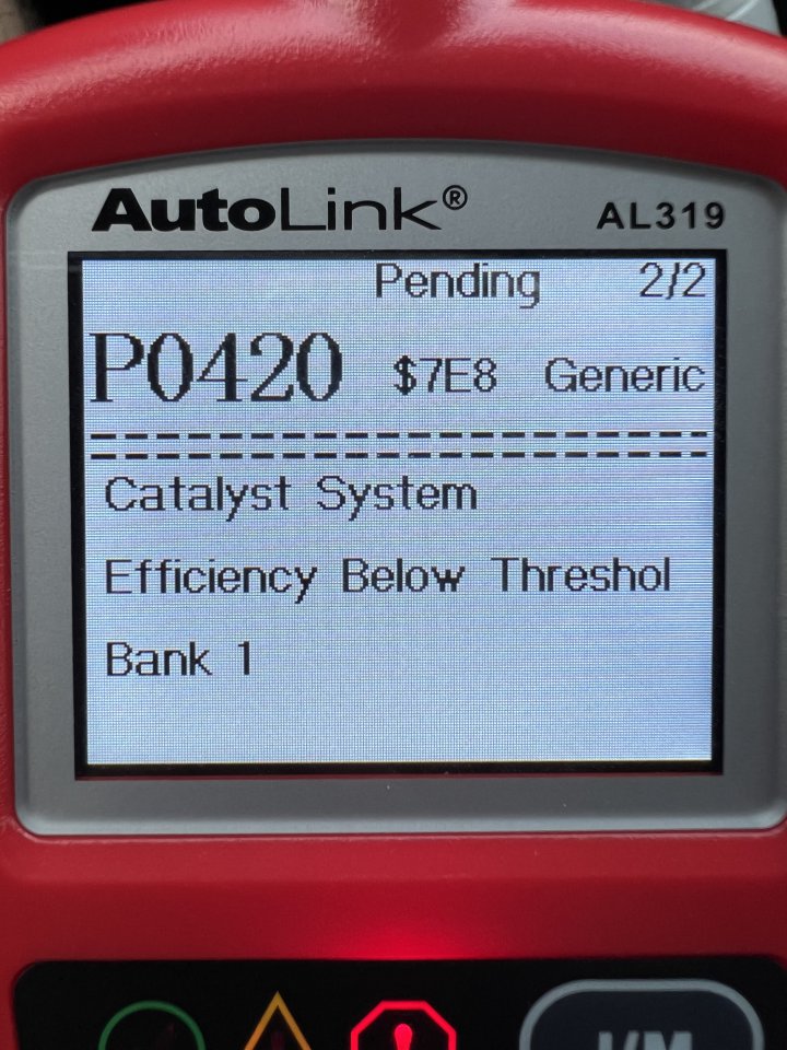 Trying to figure out the cause of CEL with P0420 | PriusChat